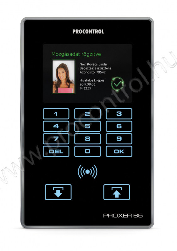 Proxer 64 access control and attendance register terminal, Proxer64-FN ...